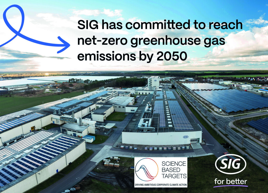 SIG’s Path to Net-Zero Approved by the Science Based Targets Initiative (SBTi) - Plastics Pla.Net